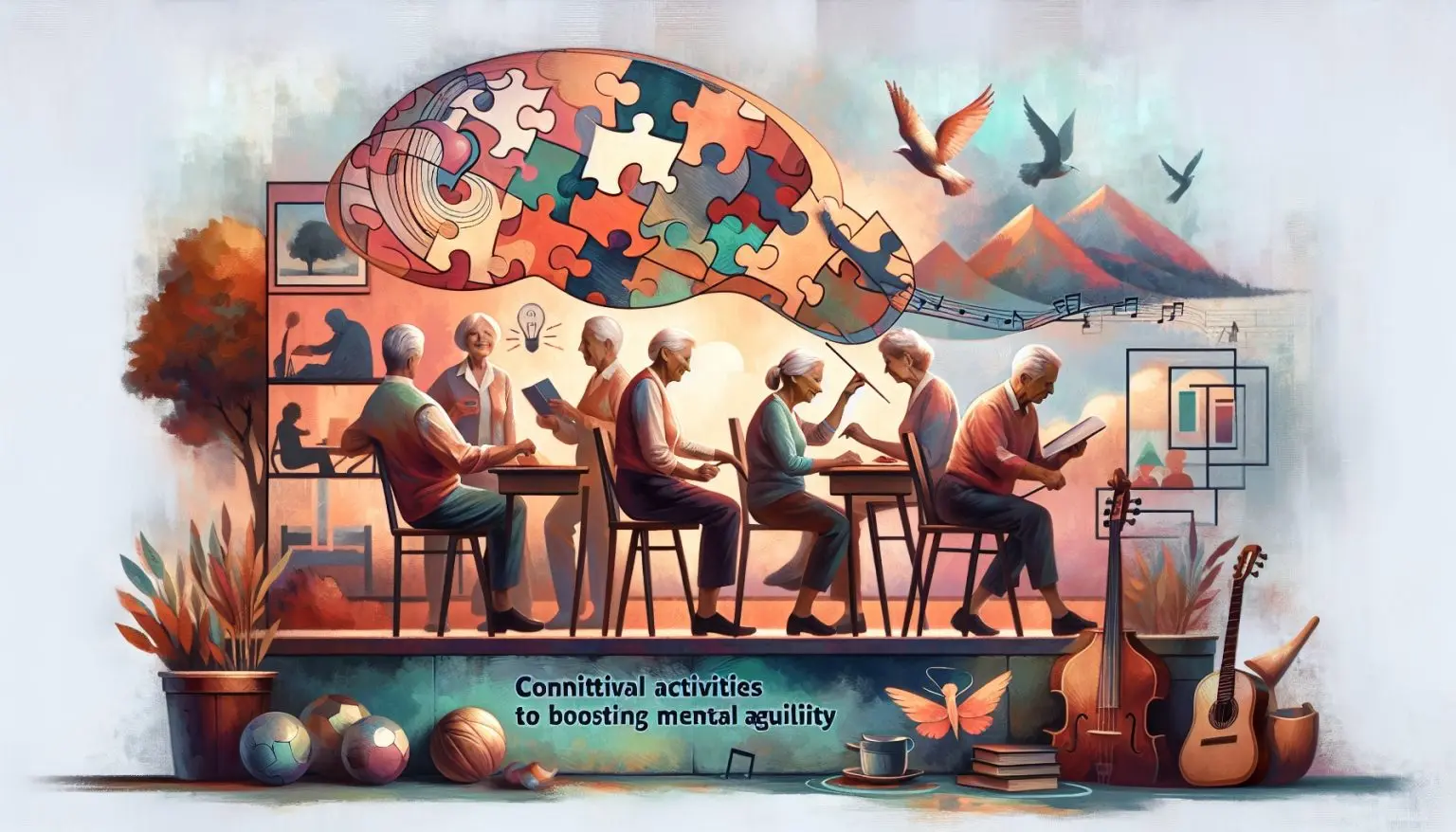 Cognitive Activities for Seniors: Enhancing Mental Agility - Healthyrr